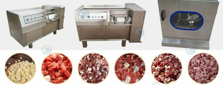 Commerical Meat Dicing Machine for Cutting Fresh Frozen Meat